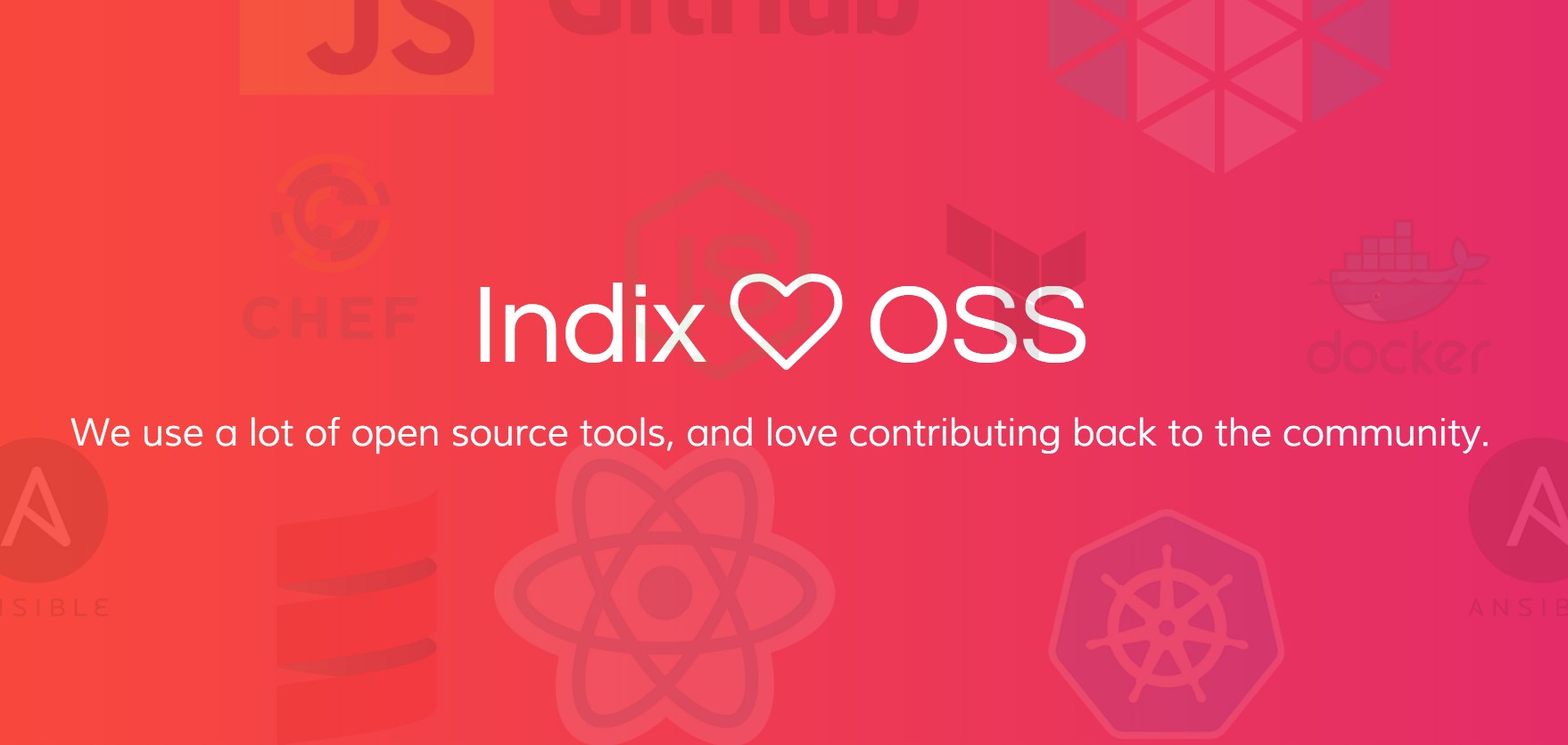 OSS at Indix